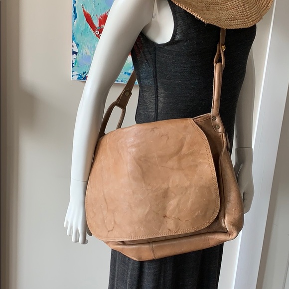 Bags | Vintage Leather Work Crossbody Bag Os | Poshmark